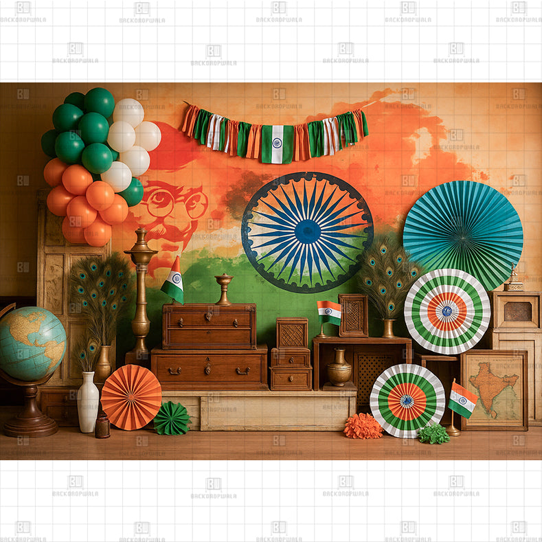 INDEPENDENCE DAY THEME BACKDROP – Backdropwala